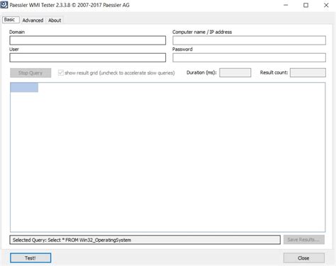 NP PRTG WMI Tester Academia Rolosa
