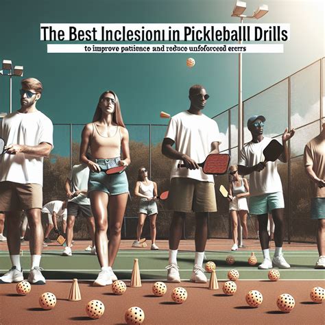 The Best Pickleball Drills To Improve Patience And Reduce Unforced Err Side Out Coffee
