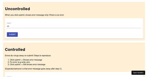 Workaround For Bug In React Jsonschema Form Forked Codesandbox
