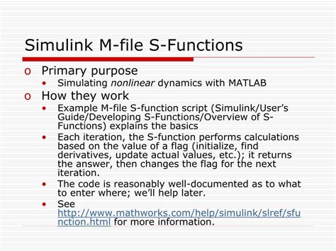PPT Simulink S Functions PowerPoint Presentation Free Download ID