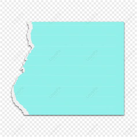 블루 찢어진 된 종이 일러스트 깨진 메모 용지 노트 우주 책 편지외딴푸른 Png 일러스트 무료 다운로드 Lovepik