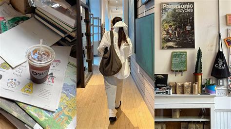 게으른 브이로그 여름과 함께 죽지도 않고 돌아와🤟 스튜디오 아르바이트 레벨15로 상승👻 뉴욕 루프탑 영화관 데이트💕 Youtube