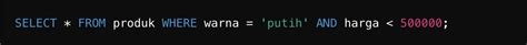 Apa Itu Perintah Select Dalam Sql Melalui Contoh