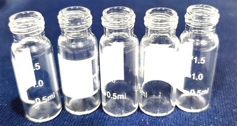 Standard Glass 2ml Hplc Vials 1 5 To 2 0 Ml Packaging Type Packet At Rs 330 Packet In Vadodara