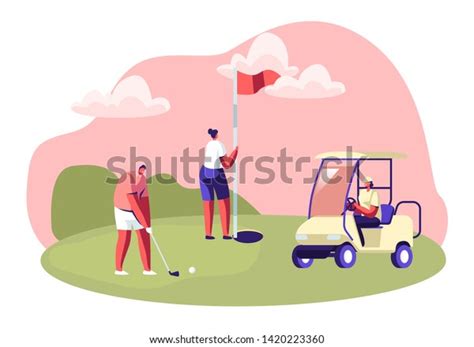 177 Golf Cart Girl Stock Vectors And Vector Art Shutterstock
