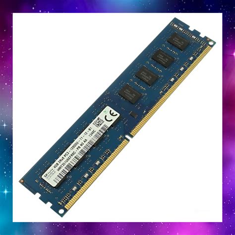 4gb 4gbx1 Ddr3 1600mhz Ram หน่วยความจำ Sk Hynix 2rx8 ใช้งานปกติ