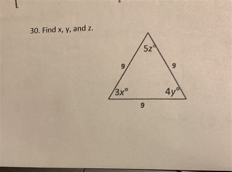 Solved Find X Y And Z Chegg
