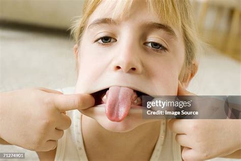 Girl Long Tongue