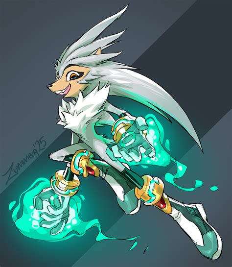 Silver The Hedgehog Design By Zummeng Hentai Foundry