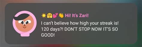 Zaris Reminder Is So Cute In My Opinion Rduolingo