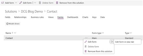 Powerapps Maker Dynamics Customer Engagement New Solution Designer
