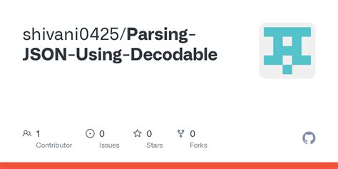 Github Shivani0425parsing Json Using Decodable