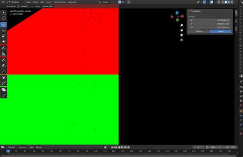 112558 Strange Visual Colorful Artifacts In Edit Mode Blender Blender Projects