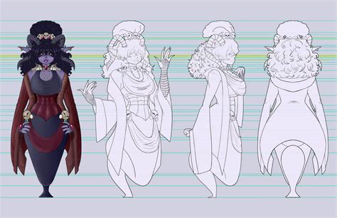 Character Turnaround The Phantom Empress By Danny Lions On Deviantart