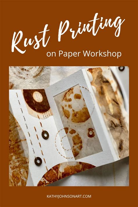 Create Beautiful Rust Prints On Paper Create Beautiful Rust Prints On Paper