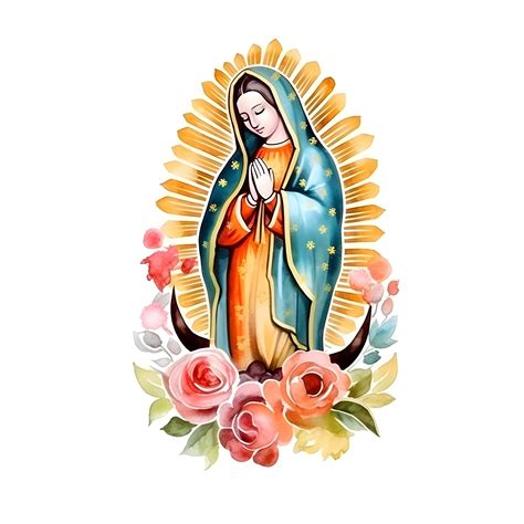 Premium Photo Photo Illustration Our Lady Of Guadalupe Or Dia De La