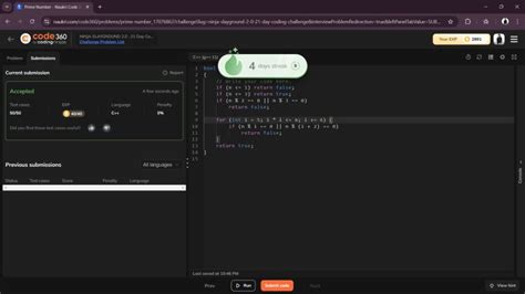 Vaibhav Srivastava On Linkedin Ninjaslayground Codingninjas Day4