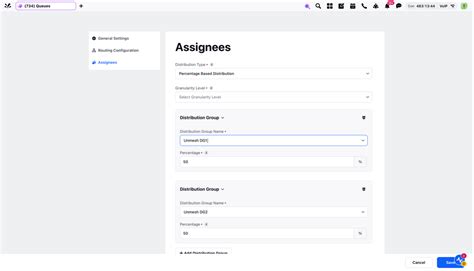 ‎percentage Based Routing Sprinklr Help Center