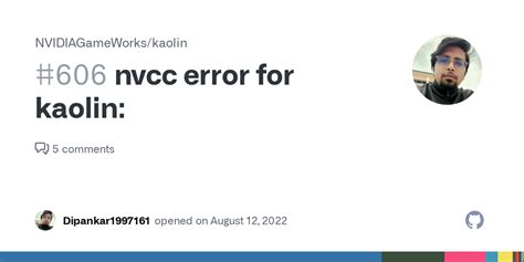 Nvcc Error For Kaolin · Issue 606 · Nvidiagameworkskaolin · Github
