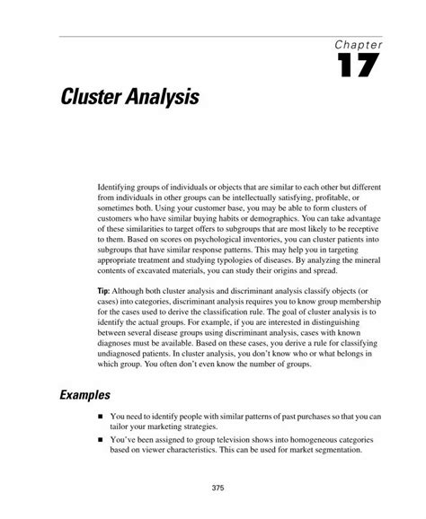 Pdf Ibm Spss Statistics 19 Statistical Procedures Cluster Analysis