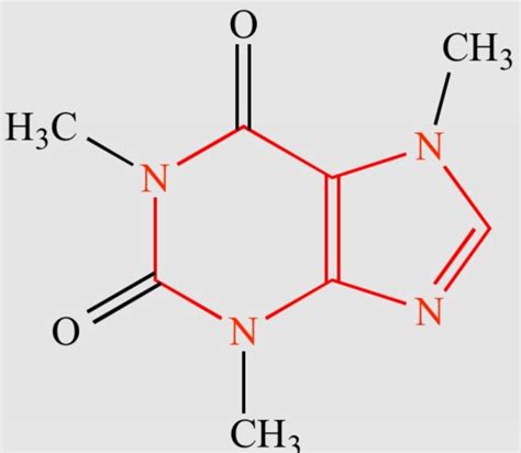 카페인 분자 구조 결합각 아시는 분ㅠㅠ 지식in
