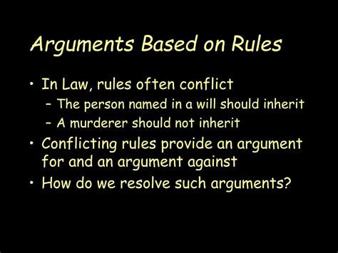 Ppt Models Of Legal Argumentation Powerpoint Presentation Free