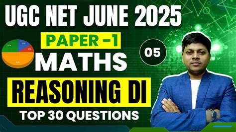 Ugc Net Paper 1 Ugc Net Data Interpretation Maths And Reasoning Questions 5 Youtube