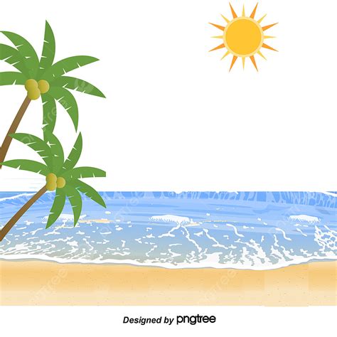 3 차원 신선한 해변 일러스트 비치 링 양산 요소 바닷가 배구 모래 사장 Png 일러스트 및 Psd 이미지 무료 다운로드 Pngtree