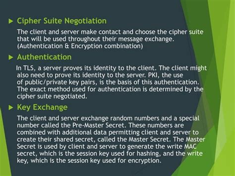 Transport Layer Security Tls Pptx Internet Computing