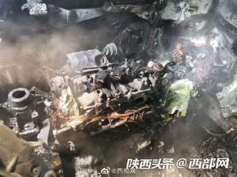 线路故障导致私家车二次自燃 宝鸡消防及时救援腾讯新闻