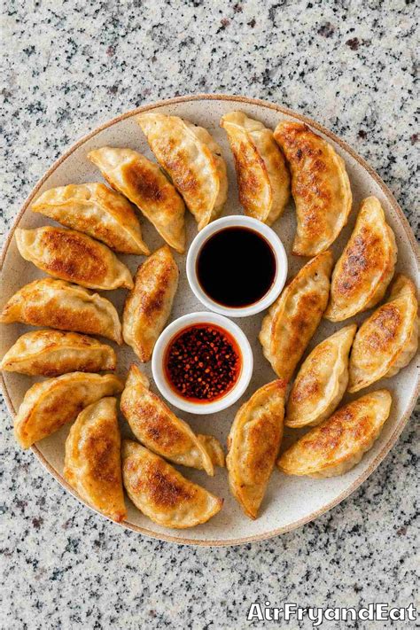 Air Fryer Crispy Pot Stickers Ready In 10 Minutes