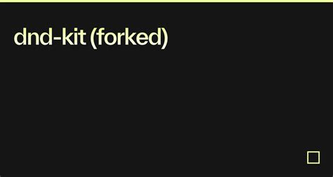 dnd kit forked codesandbox