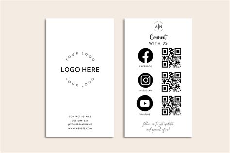 Canva Social Media QR Code Template Graphic By Haffa Studio Creative Fabrica