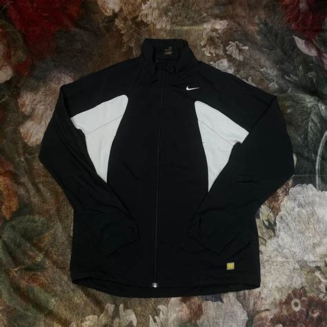 나이키 빈티지 스피어드라이 블랙 그레이 배색자켓 M 헬로마켓