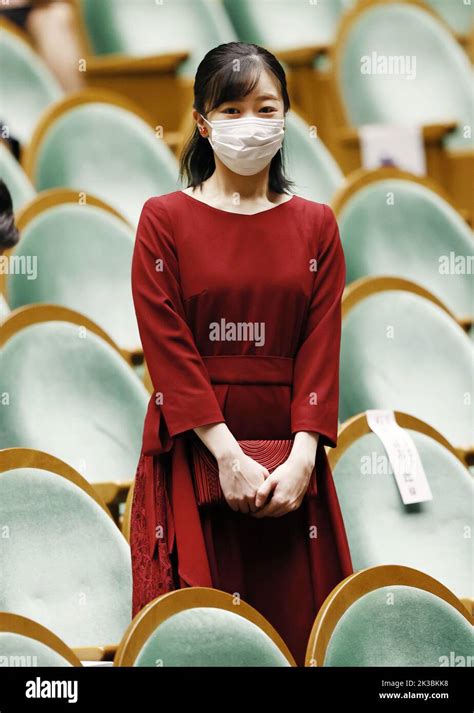 Japanese Princess Kako Is Pictured At The Venue Of A National High