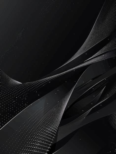 Premium Photo Captivating Geometric Abstraction In Monochrome Elegance A Visually Striking