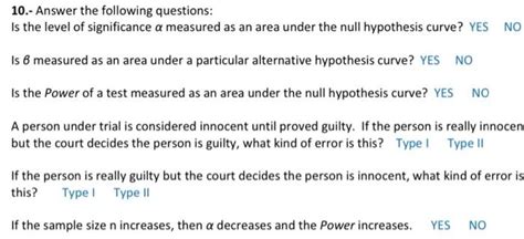 Solved 10 Answer The Following Questions Is The Level Of