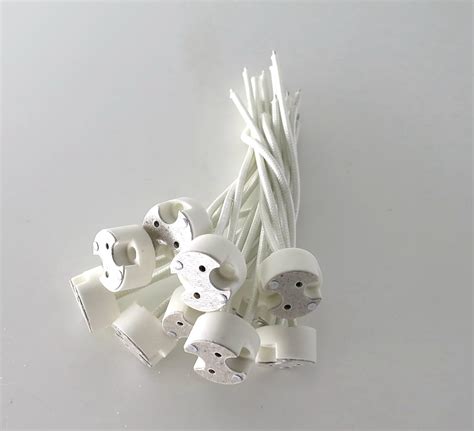 Maxfire 20pcs Pack G8 Wire Connector Socket Led Light Bulb Ceramic Wire Connector Base Socket