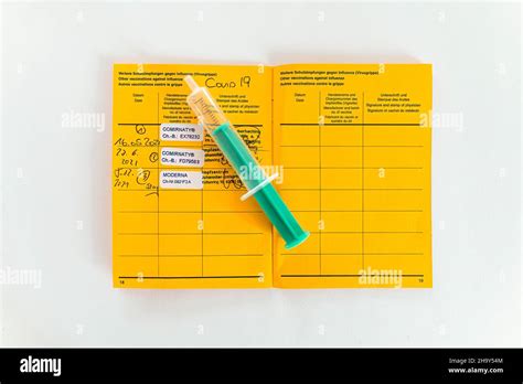 Vaccination Certificate From The 7th Of Decembre 2021 Of The Covid 19