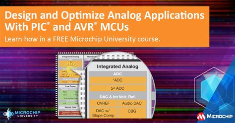 了解如何使用整合類比周邊的pic®和avr®微控制器來設計 Microchip Technology Taiwan
