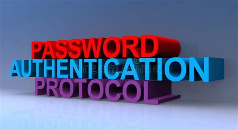 Pap Password Authentication Protocol Acronym Stock Illustration Illustration Of Encrypt