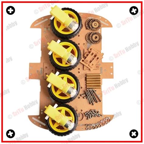 4wd obstacle avoidance smart robot car kit sritu hobby