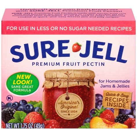 3 Pack Sure Jell Original Premium Fruit Pectin 175 Oz Box