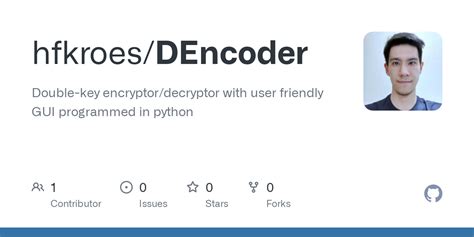 Github Hfkroesdencoder Double Key Encryptordecryptor With User Friendly Gui Programmed In
