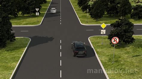 Питання №185: В яких напрямках водію дозволено здійснити подальший рух?