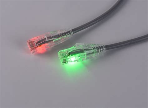 Cat 5e Cat 6 Patch Cord With LED 24AWG Netword UTP Patch Cord And Cat 6