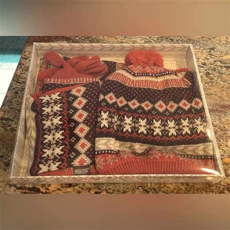 Muk Luks Accessories Brand New Muk Luk Scarf Hat Glove Set Poshmark