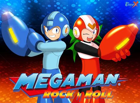 Megaman Rock N Roll By Leddy Xl On