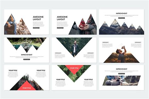 优雅的幻灯片模板下载 Elegant Powerpoint 云瑞设计