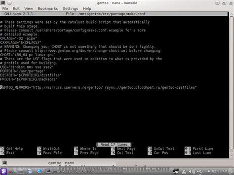 Gentoo Linux Installation Guide With Screenshots Part 2